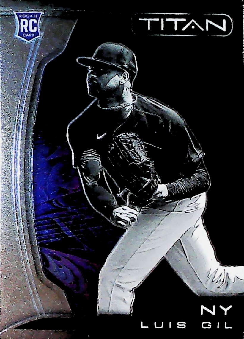 2022 Panini Chronicles #7 Luis Gil Titan ROOKIE CARD New York Yankees ...