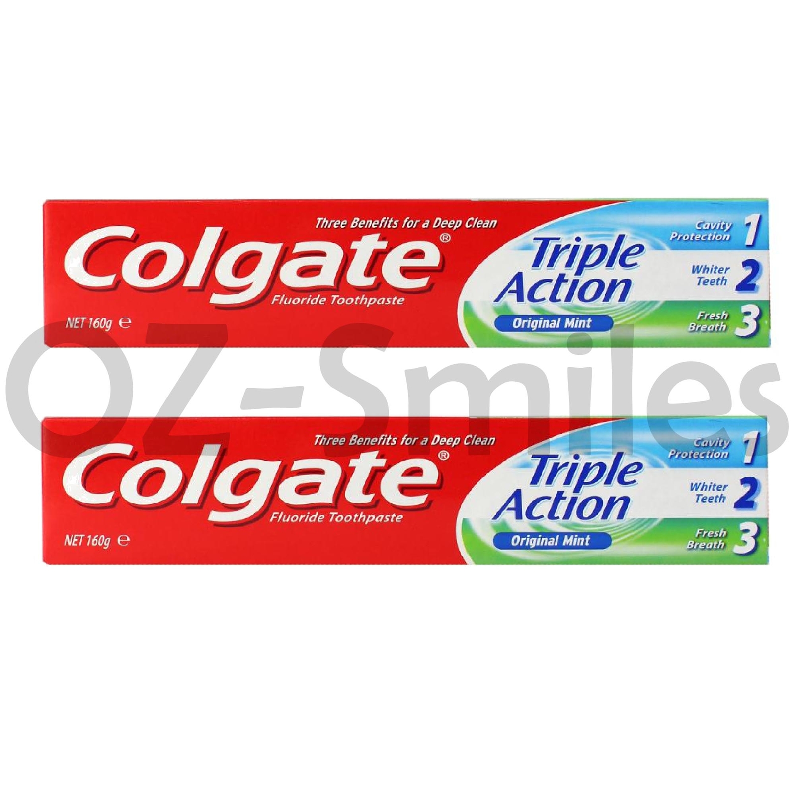 COLGATE 160g TOOTHPASTE TRIPLE ACTION ORIGINAL MINT | eBay