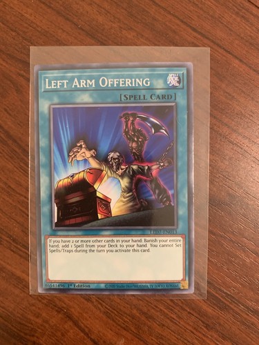 Left Arm Offering - LED7-EN013 - Common - Yugioh | eBay