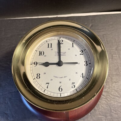 Clocks - Brass Ship's Bell Clock