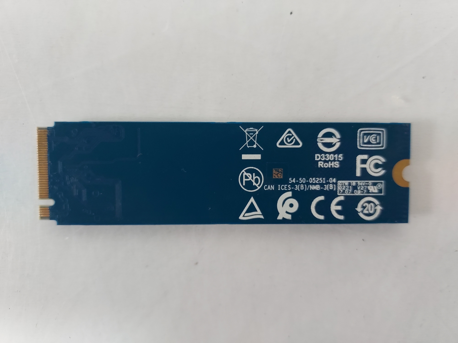 Western Digital SN530 SDBPNPZ-256G 256 GB NVMe 80mm Solid State Drive ...