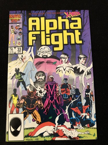 ALPHA FLIGHT 33 9.0 1ST LADY DEATH STRIKE WK | eBay