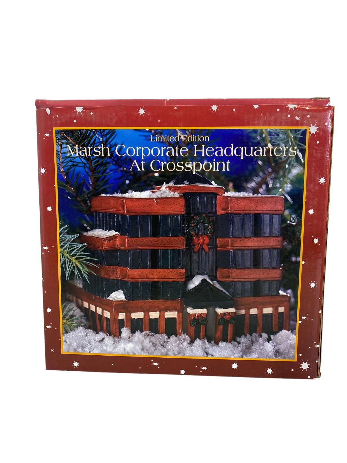 Marsh Corporate Headquarters at Crosspoint Christmas Village Lighted ...