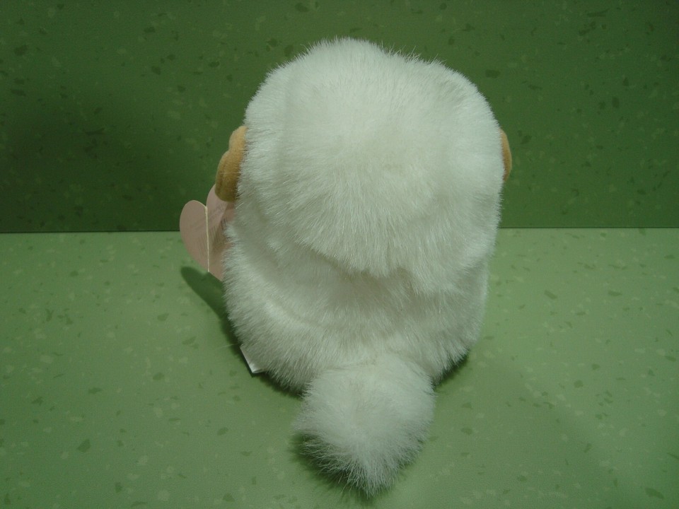 Vintage Puffkins Swibco 6" Plush Trixy White Monkey Stuffed Animal | eBay