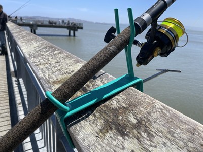 Pier fishing rod holder | eBay