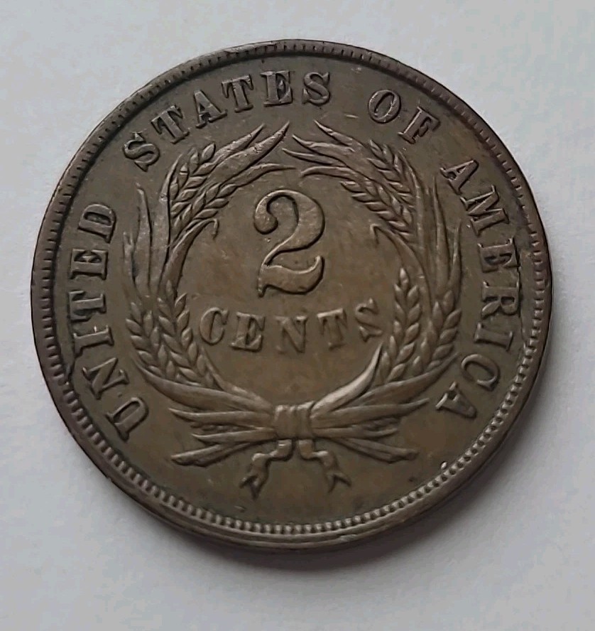 1865 2 CENT PIECE BEAUTIFUL COIN!! | eBay