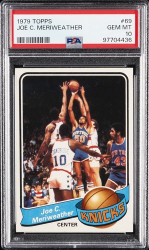 1979 TOPPS #69 JOE C. MERIWEATHER PSA 10 | eBay