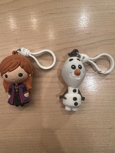 Disney 3D Figural Keyring Keychain Mystery Blind Bag Frozen Anna & Olaf ...