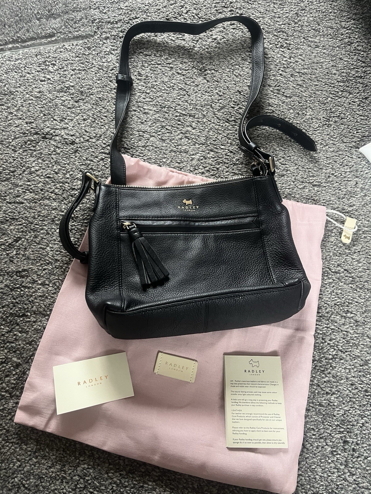 Brand New Radley Leather Handbag with Dust Bag | eBay UK