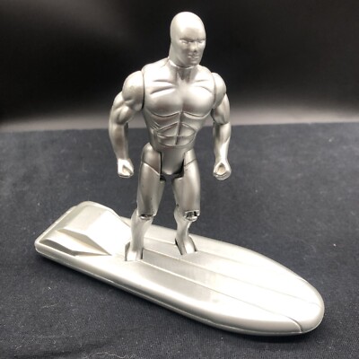 ToyBiz 1990 Marvel Super Heroes Silver Surfer Action Figure 4.5" Lot Of ...