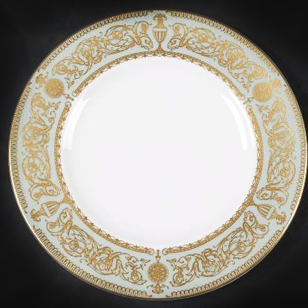 BALMORAL GREEN by Royal Worcester Salad Plate 7.25" NEW NEVER USED made ...