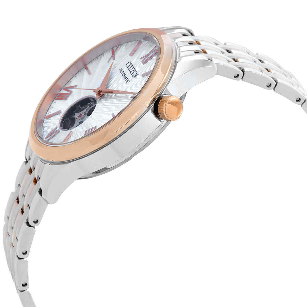 Citizen Classic Open Heart Automatic Silver Dial Men's Watch NH9136-88A ...