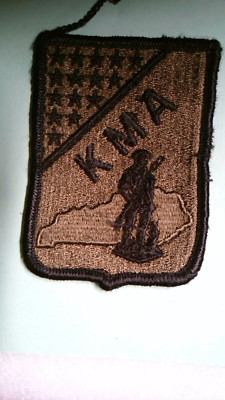 MILITARY PATCH SEW ON SUBDUED KMA KENTUCKY MILITARY ACADEMY NATIONAL ...