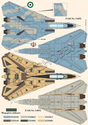 DXM decal 1/72 USN F-14 Tomcat VF-2/VF-31/VF-41/VF-84/VF-101/VX-30 ...