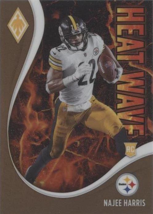 2021 Panini Phoenix - Heat Wave Najee Harris #20 Bronze /50 (RC) for ...