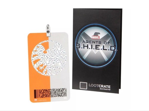 **UK** Marvel Agents Of SHIELD ID Badge Prop Replica Lootcrate S.H.I.E ...