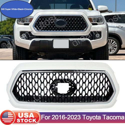 For 2016-2023 22 Toyota Tacoma Front Bumper Grille Assembly Mesh Super ...