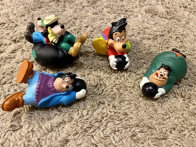 Burger King Kids Club Disney Goofy Movie Goof Troop Figures Lot Of 4 ...