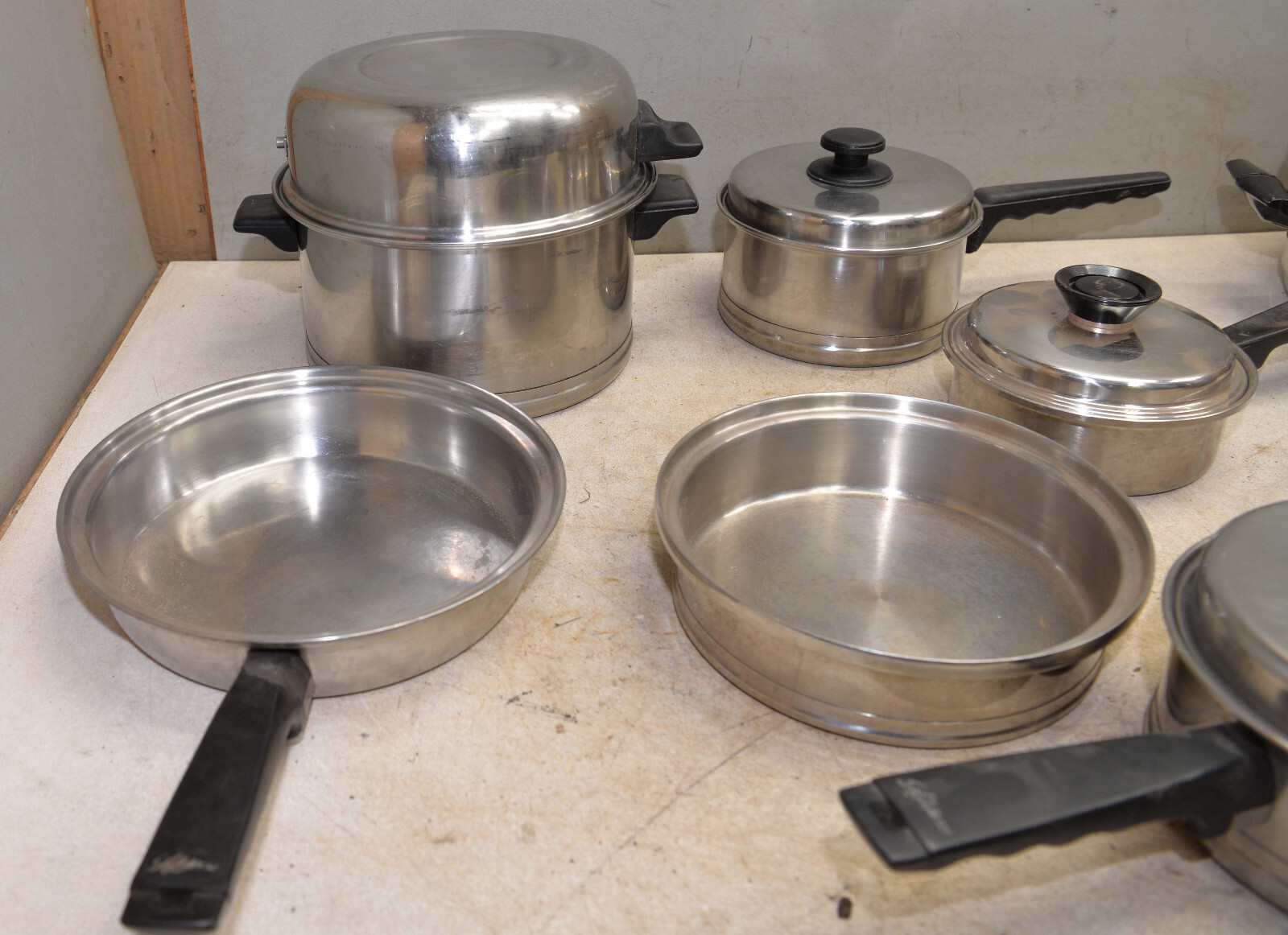 10 pcs Lifetime US made + more stainless steel cookware kitchen tools ...