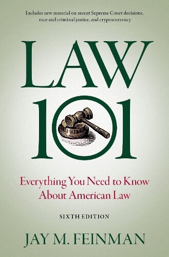 Jay M. Feinman Law 101 (Relié) 9780197662571 | eBay