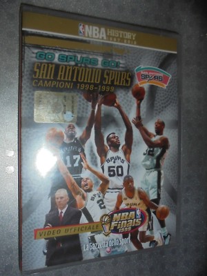Dvd No. 3 NBA History 1997-2013 Spurs Champions 1998/1999 Italian ...