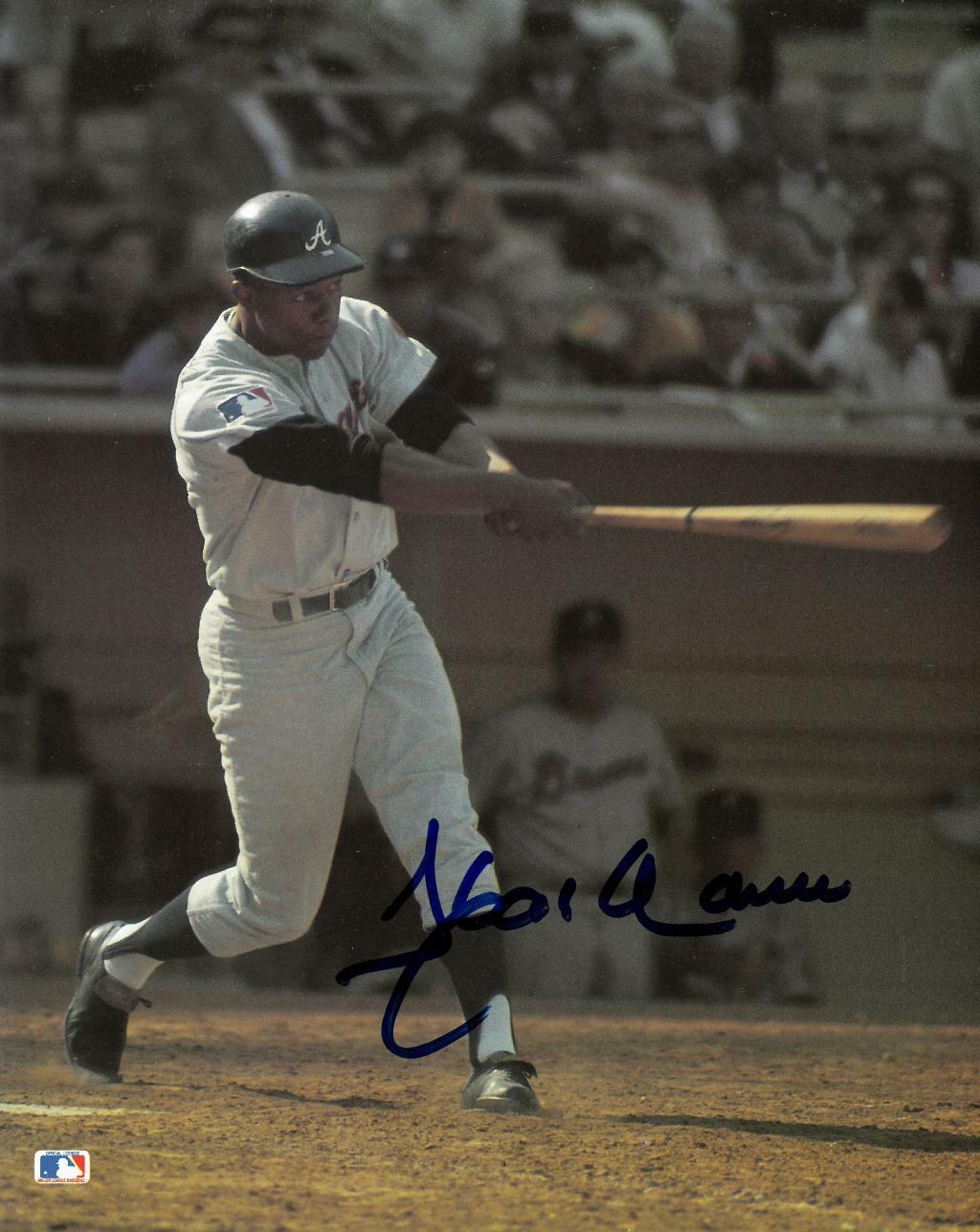 Hank Aaron | Autographed Baseball Memorabilia & MLB Merchandise