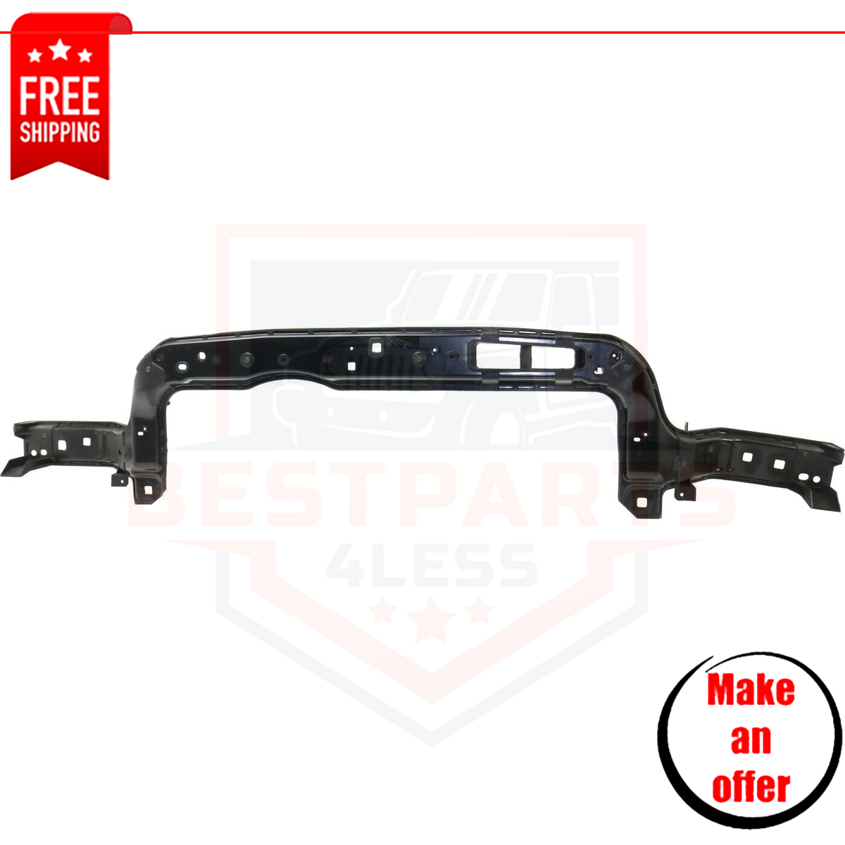 New Radiator Support FO1225233 for 2015-2021 Ford Edge & 2016-2018 ...