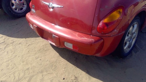 02 03 04 05 Chrysler Pt Cruiser Rear Bumper Cover Assembly Oem Back Red ...