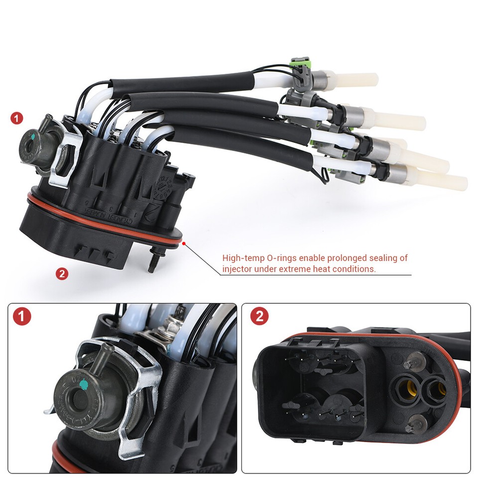 FJ503 Vortec Spider Fuel Injector Assembly 6 CYLINDER For 96-02 GMC ...