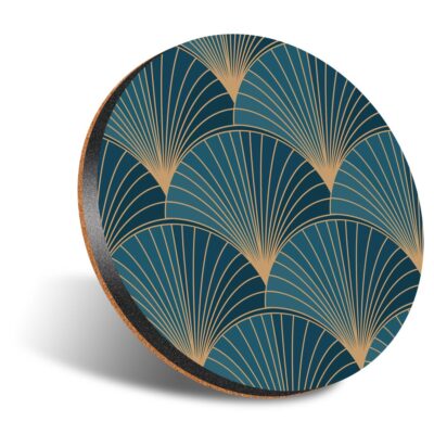 1x Round Coaster 12cm Elegant Art Deco Pattern #52822 | eBay UK
