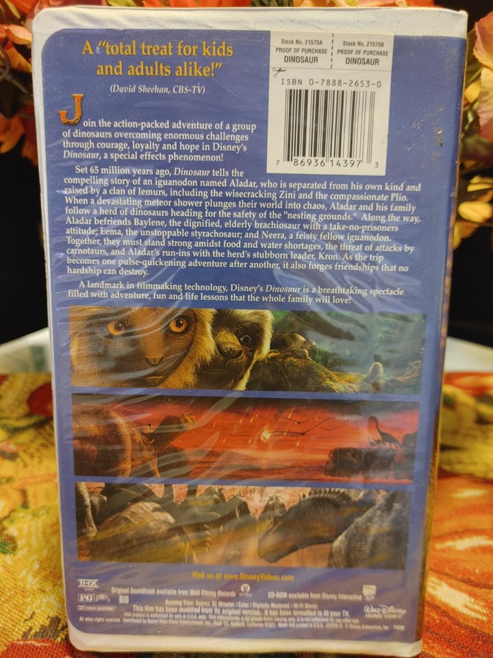 Dinosaur (VHS, 2001) 786936143973| eBay