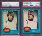 1977 STAR WARS SERIES 1 #LUKE SKYWALKER RC PSA 4 VG-EX ROOKIE *LOT OF 2 ...