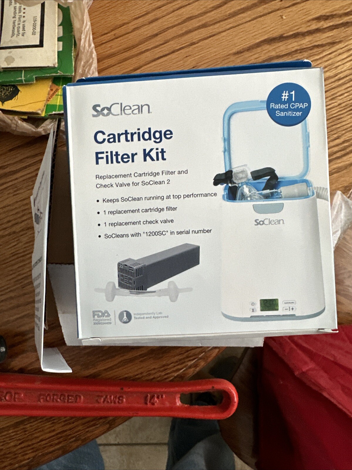 SoClean 2 SC1300 Genuine Cartridge Filter Kit Replacement Filter and ...