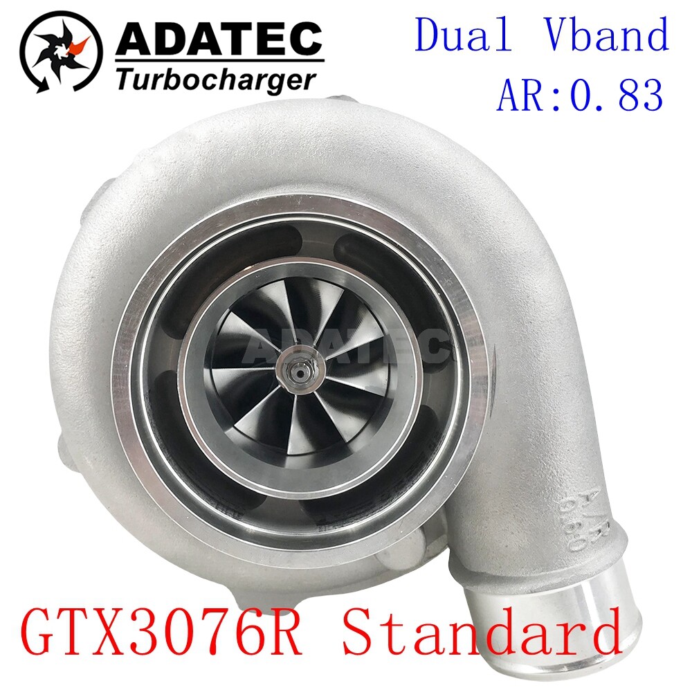 GEN 2 GTX3076R Turbo Dual Ball Bearing With Dual Vband AR0.83 Turbine ...