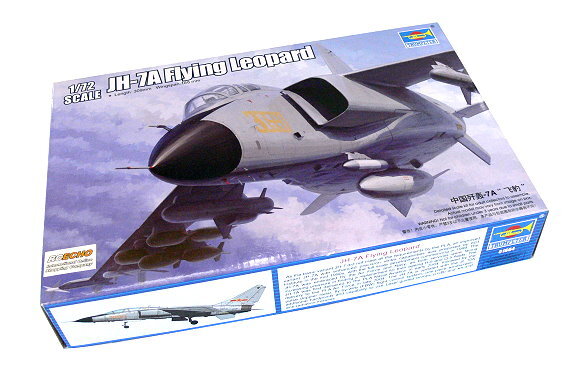 TRUMPETER Aircraft Model 1/72 JH-7A Flying Leopard Scale Hobby 01664 ...