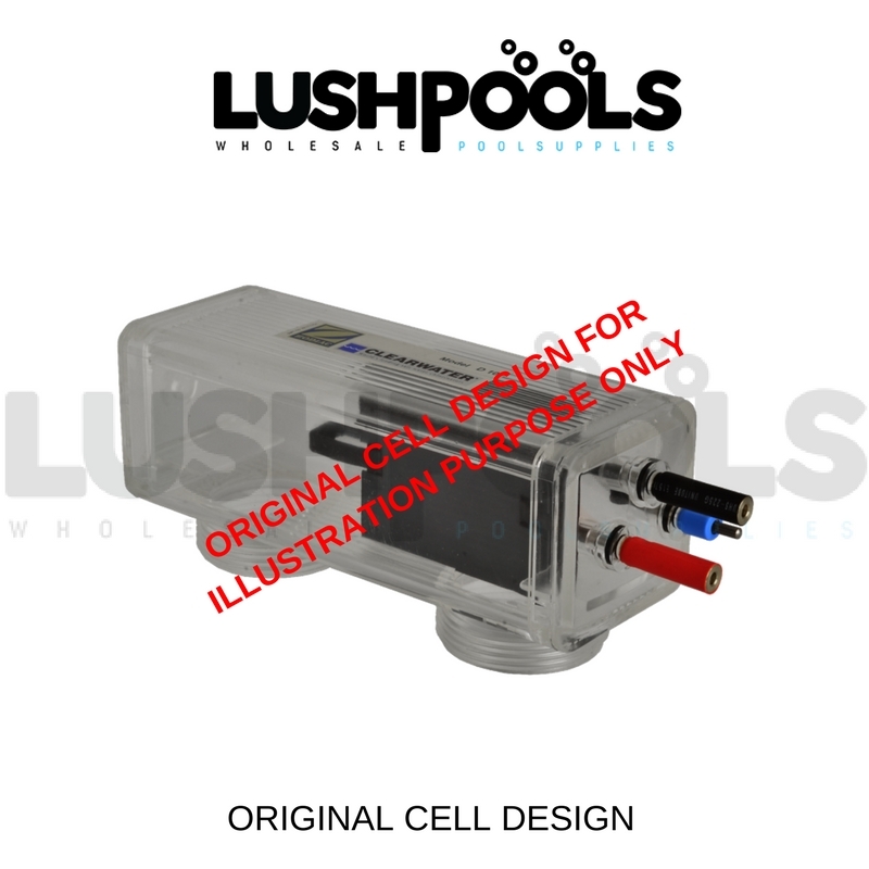 ZODIAC CLEARWATER GENERIC LM2-15 CLEARWATER CHLORINATOR CELL + LEAD ...