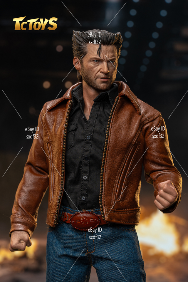 1:6 Male Wolverine Logan Man Head Hands Clothes For 12" Action Figure ...