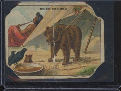 1910 ATC Indian Life in the 60's T73 Hassan Medicine Man's Mascot ...