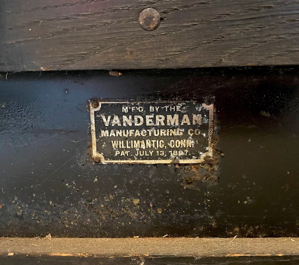 Vanderman 1897 Steel Chest. Rare, Vintage. Heavy Duty. Well Made! | eBay