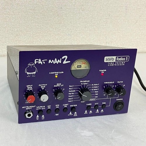 HHB Radius 5 Fat Man 2 Tube Compressor Vacuum Tube Used | eBay