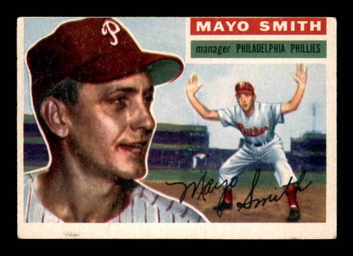 1956 Topps White Back #60 Mayo Smith MG DP VG/VGEX X3053555 | eBay