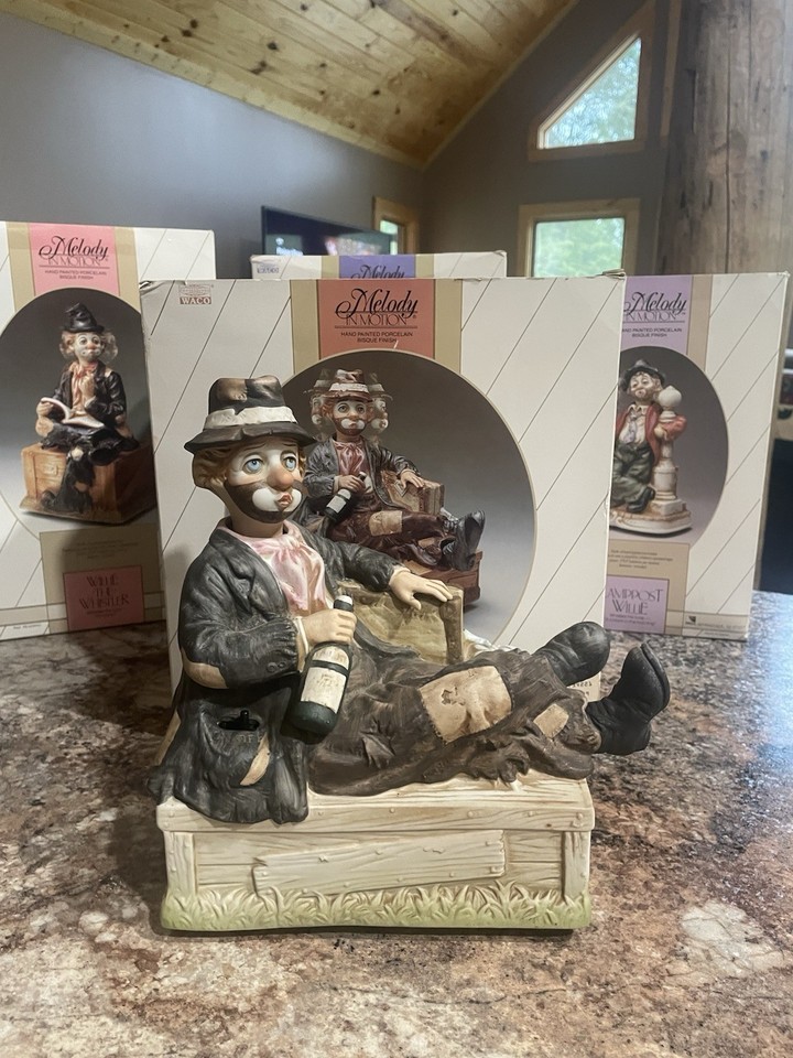 Melody in Motion Willie the Hobo Clown Limited Edition | eBay