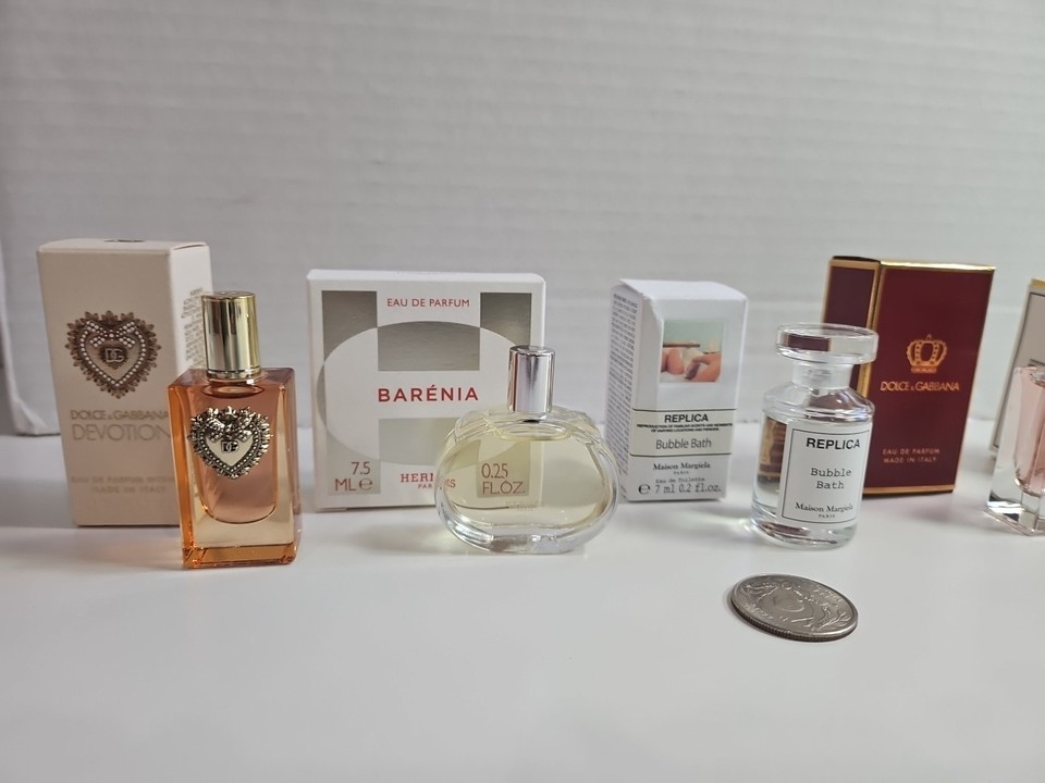 Huge 5 Lot Women's Designer High Perfume Fragrance Mini Bottles ...