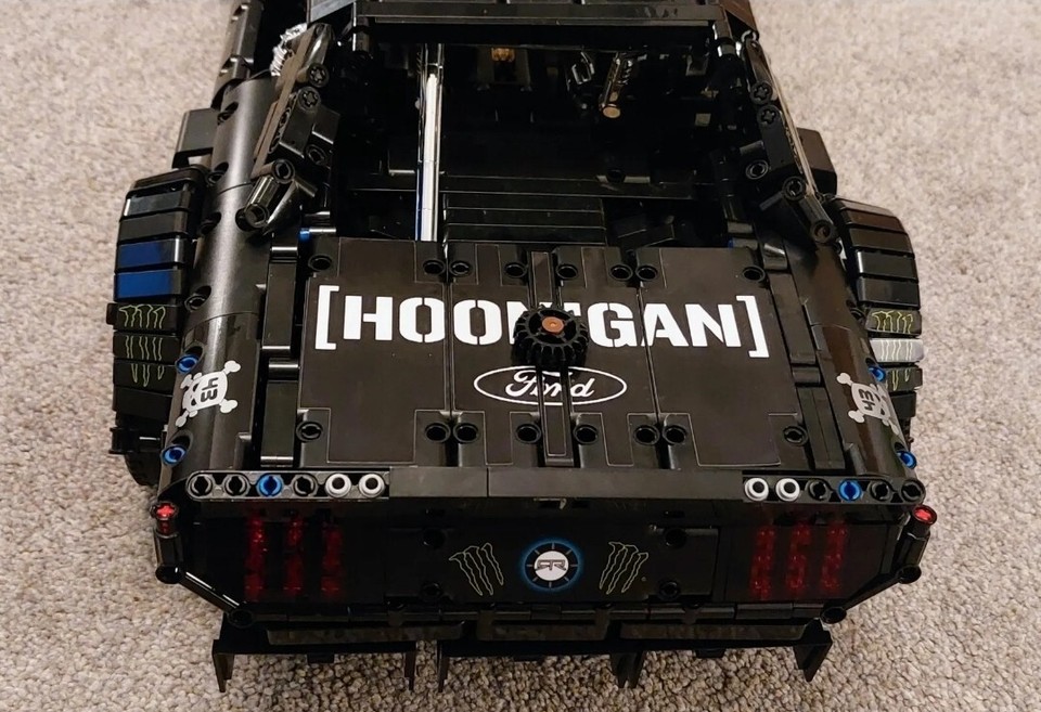 LEGO Ken Block Hoonicorn Custom Sticker Set For Mouldking Technic Set ...