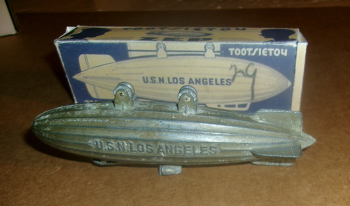 ORIGINAL TOOTSIE DIRIGIBLE ZEPPELIN AIRSHIP TOY LOS ANGELES ...