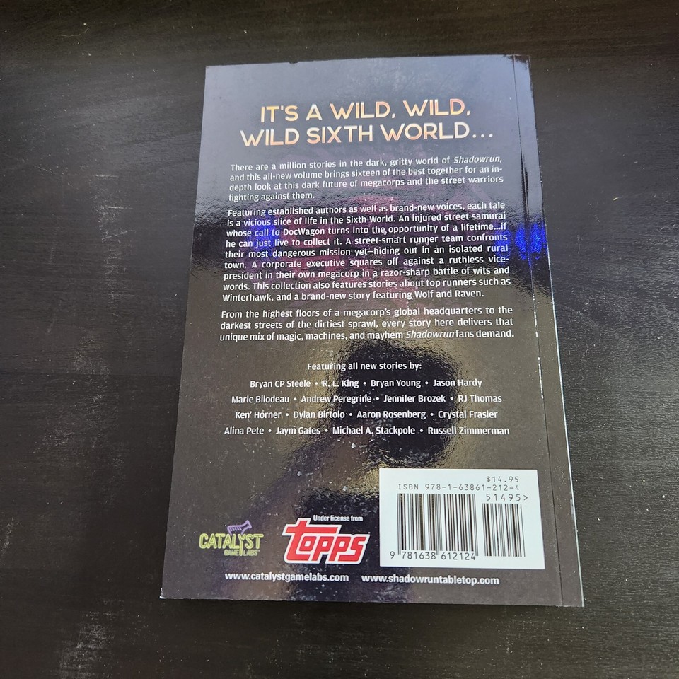 Shadowrun: Magic, Machines, and Mayhem Anthology [Signed by Jennifer ...