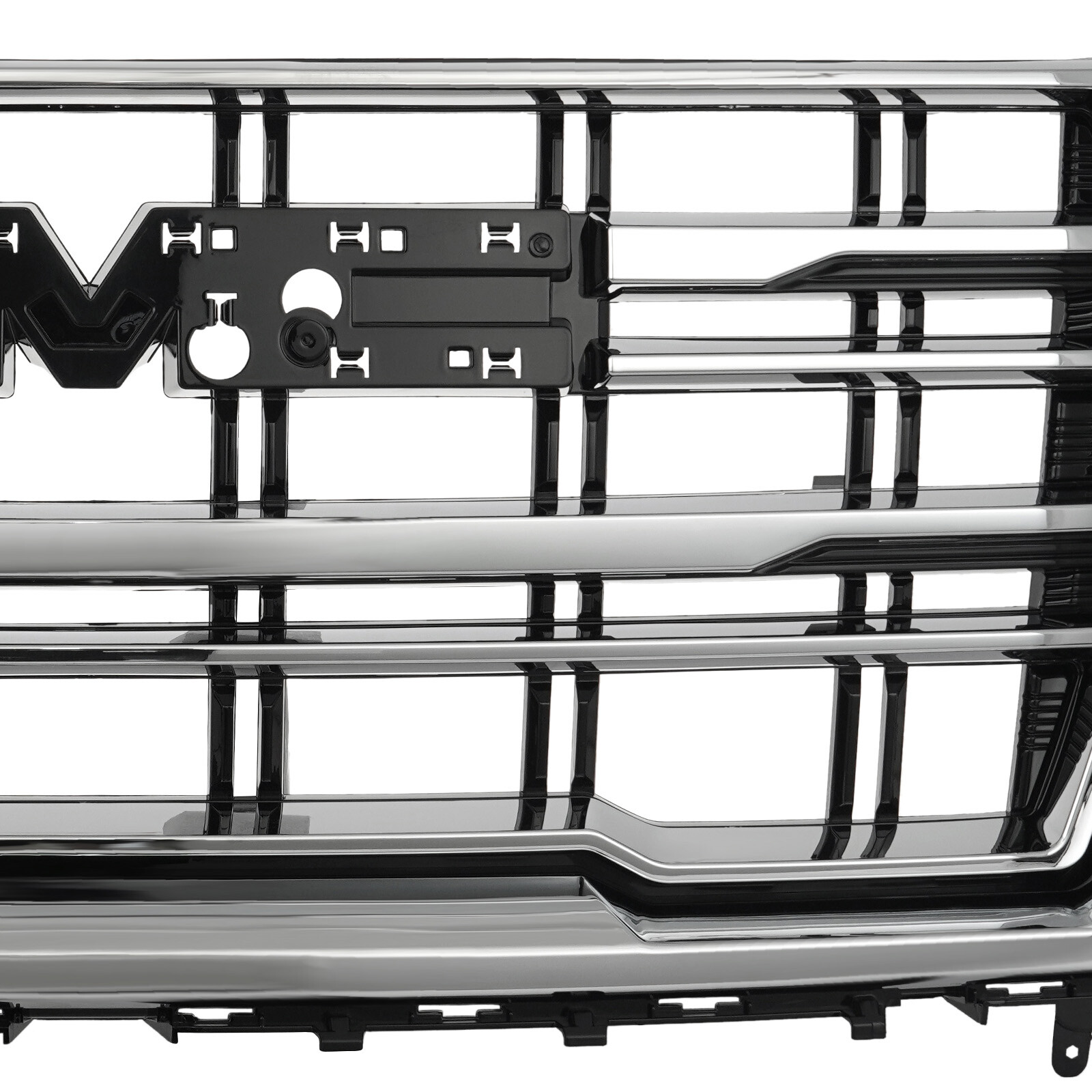 For 2021 2022 2023 GMC Yukon/Yukon XL SLT AT4 Front Grille Chrome ...