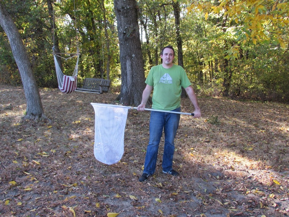 Catch Net Fish Dip Minnow Seine Chicken w/ X-Heavy Duty 18" Diameter ...