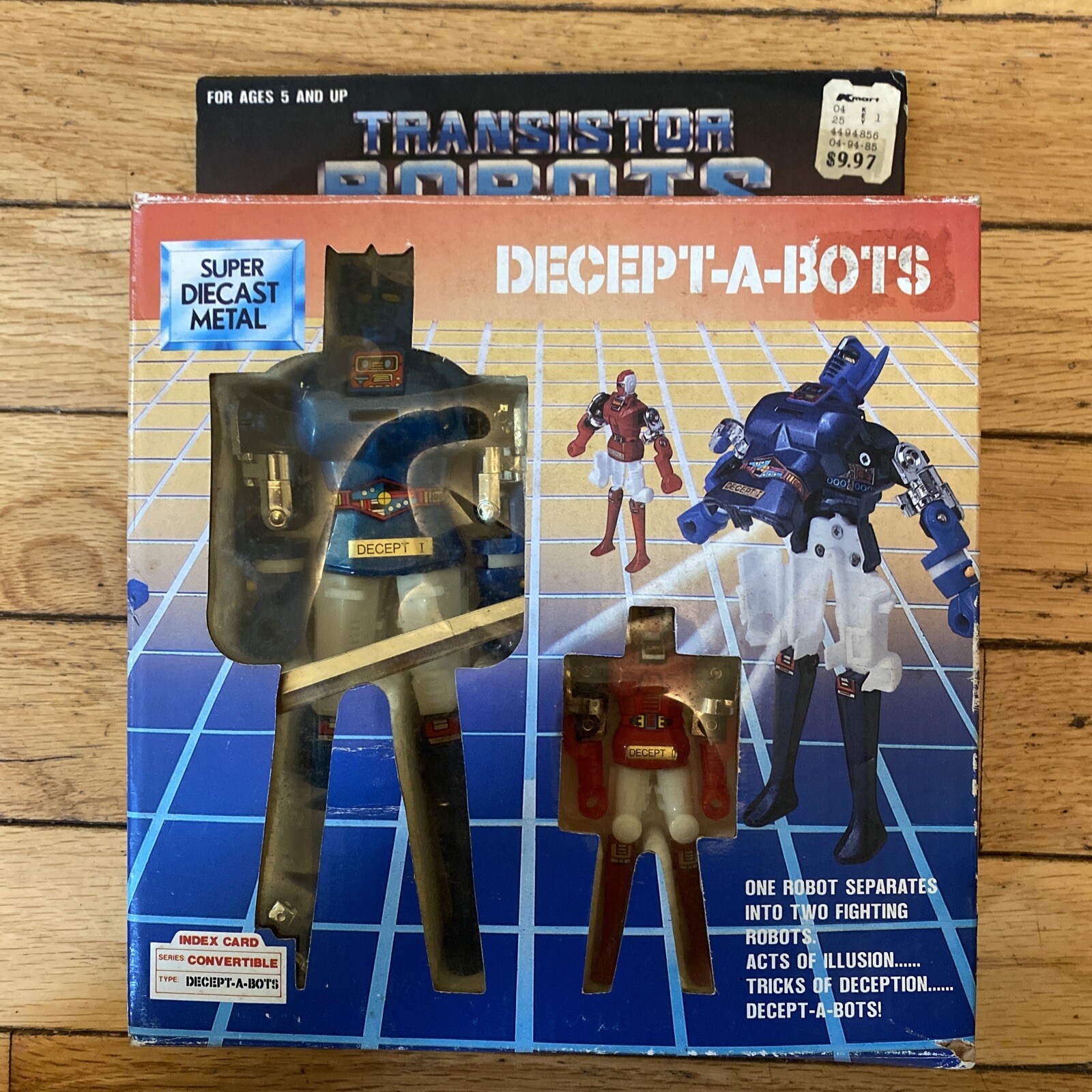 Transistor Robots Decept-a-bots Series Convertible | eBay