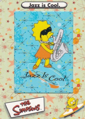 2000 Artbox The Simpsons FilmCardz Cels #20 Jazz Is Cool. | eBay